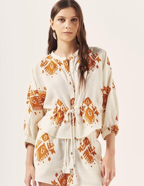 Blusa Rapsodia manga 3/4 para mujer