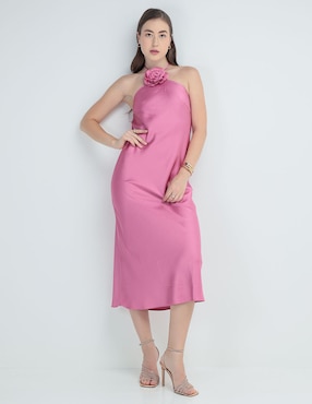 Vestido midi formal Kur.Kuma para mujer